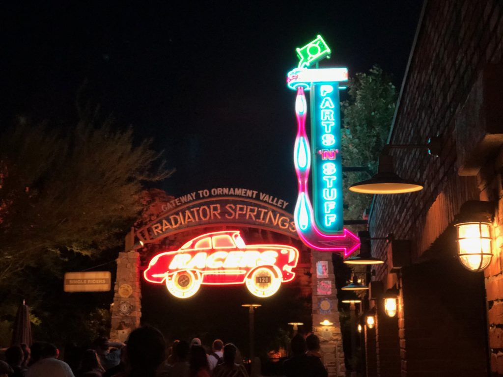 Visiting Radiator Springs Located in Disney's California Adventure - Me ...