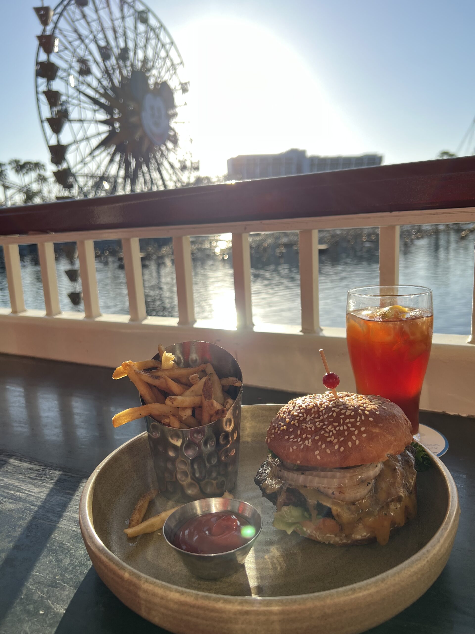 Lamplight Lounge – Waterview Dining at Pixar Pier - Me and the Mouse Travel